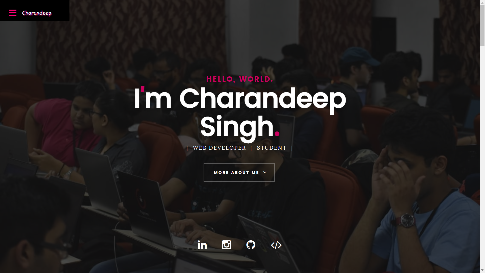 Charandeep Singh | Portfolio Website | Web Developer